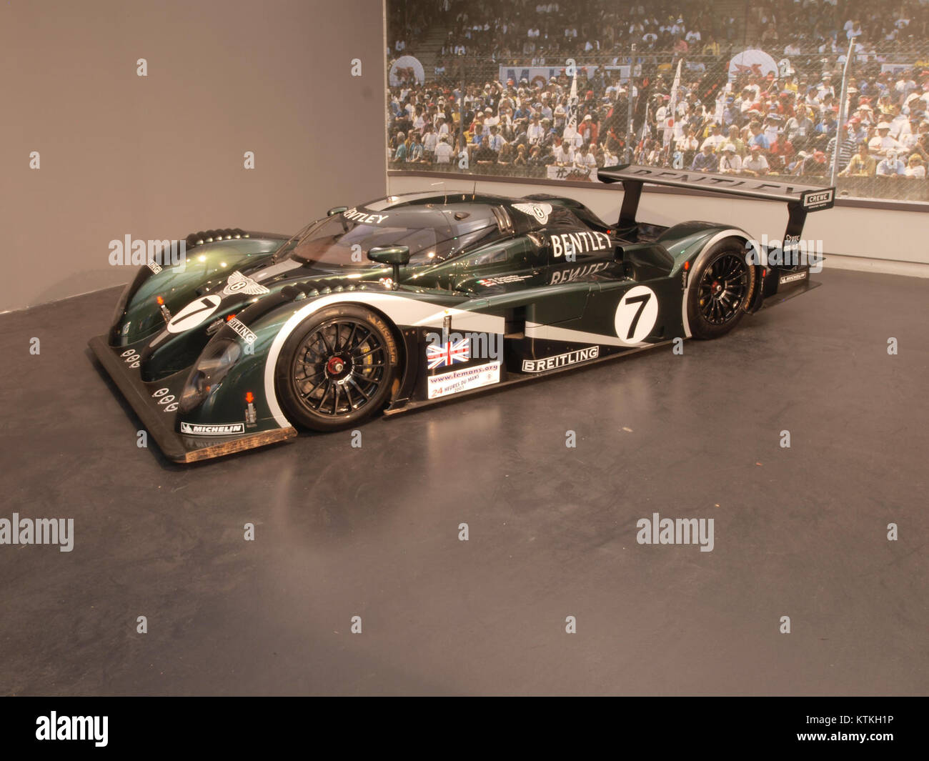 The Bentley racing car is known for its high-performance engineering ...