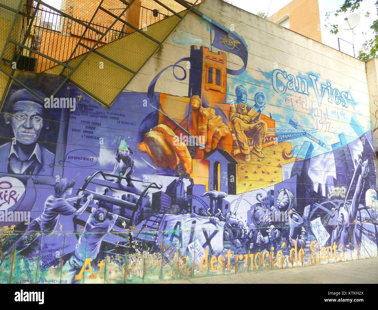 Graffiti spain civil war hi-res stock photography and images - Alamy