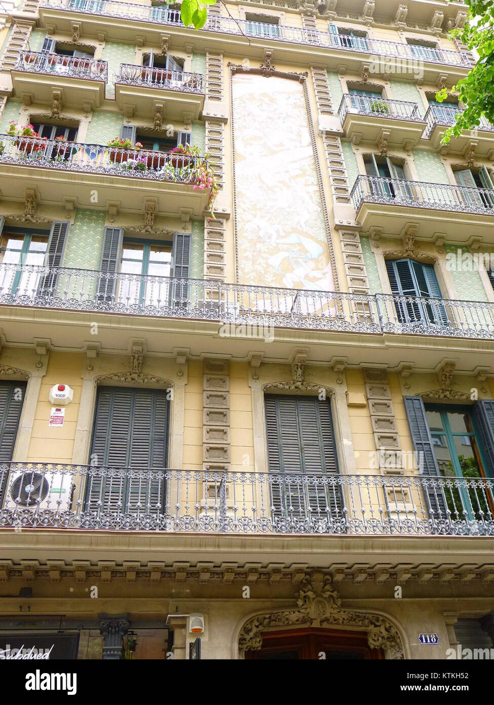 Casa Antoni Costa in Barcelona, built in 1904, is an example of Catalan ...
