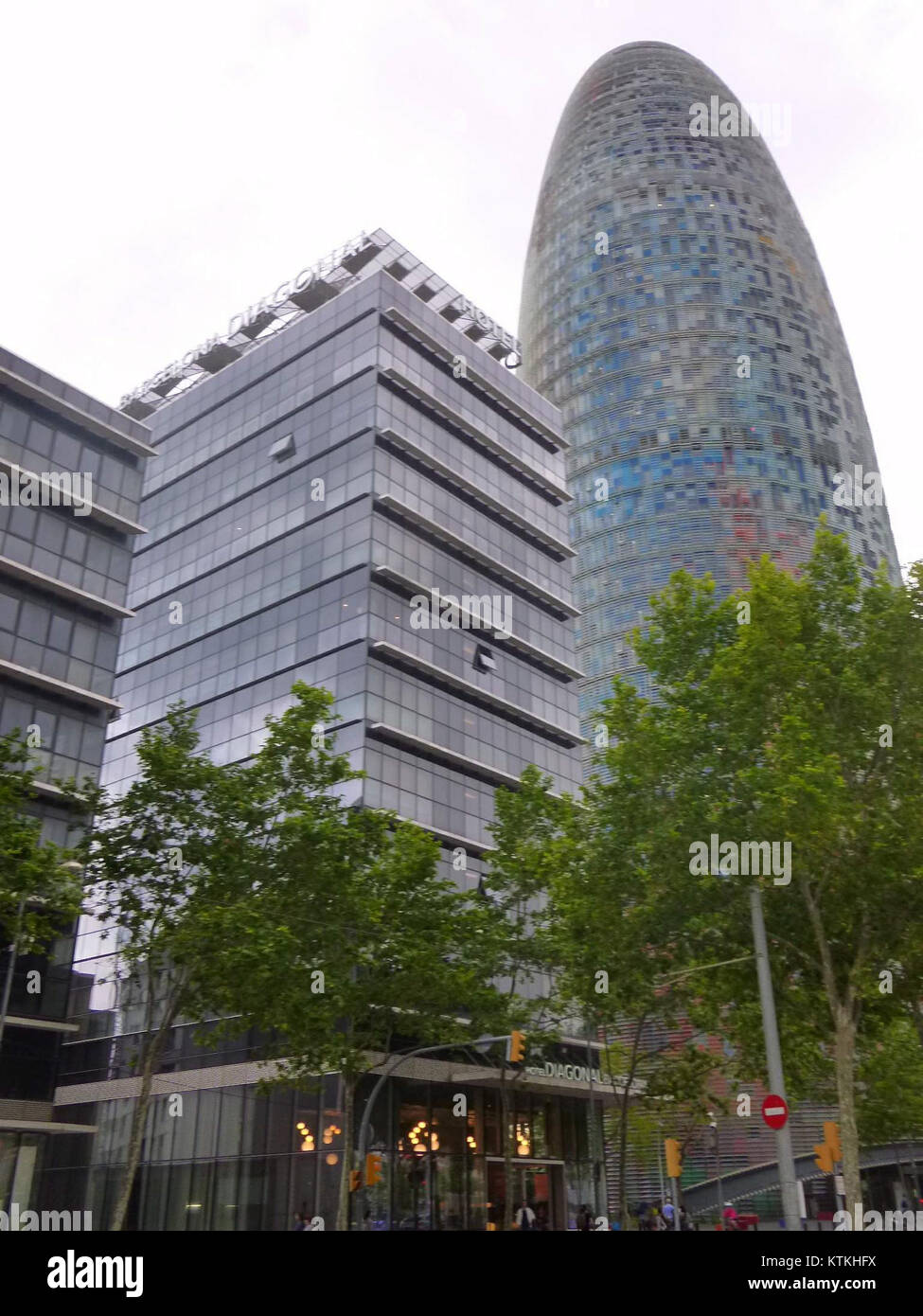 Hotel silken diagonal barcelona hi-res stock photography and images - Alamy