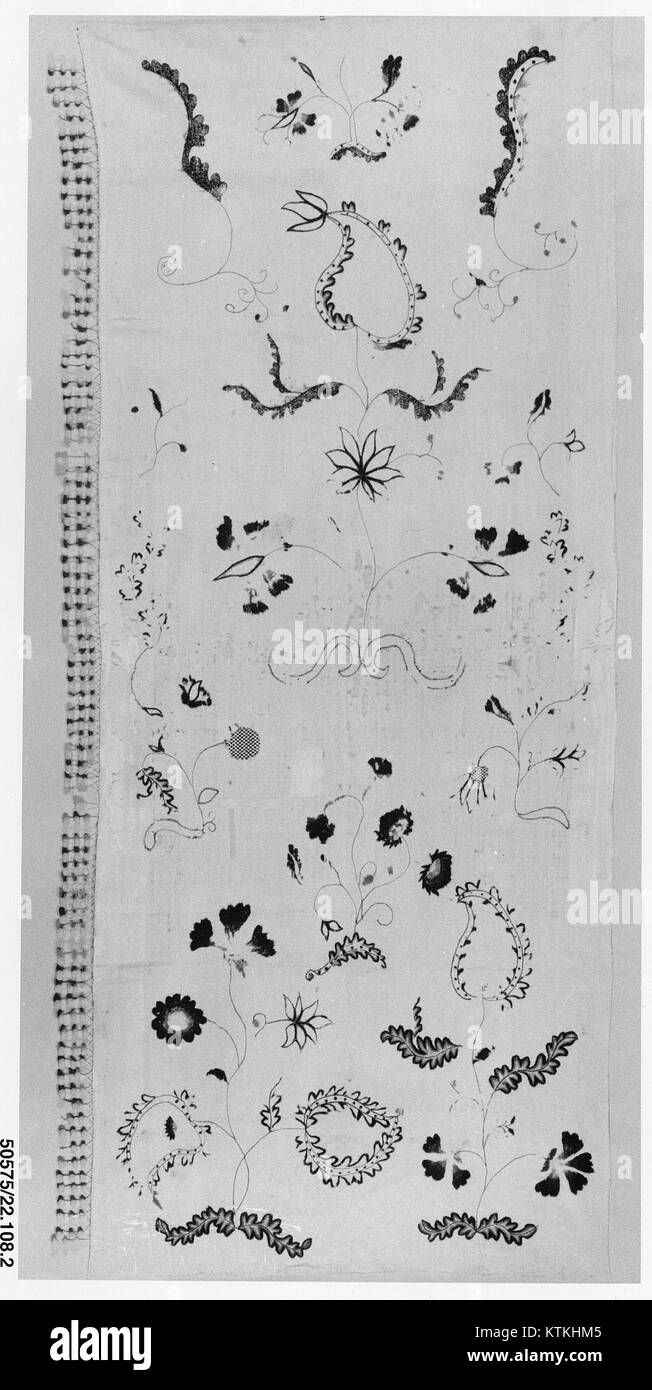A bedhanging from the Metropolitan Museum of Art, exemplifying the ...