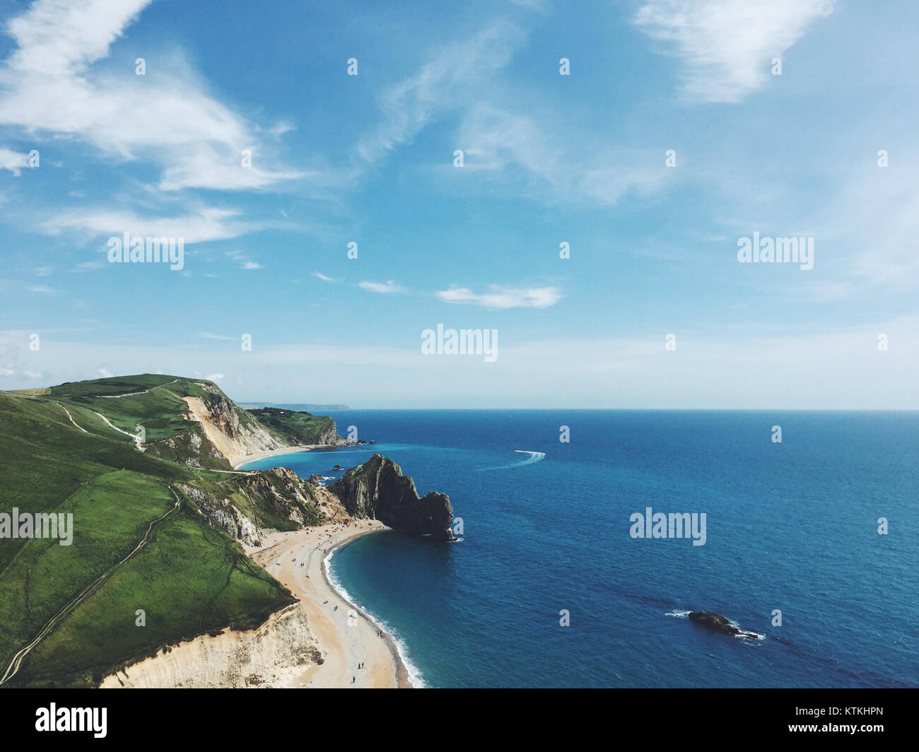 Bat's Head is a chalk headland located on the Dorset coast in southern ...
