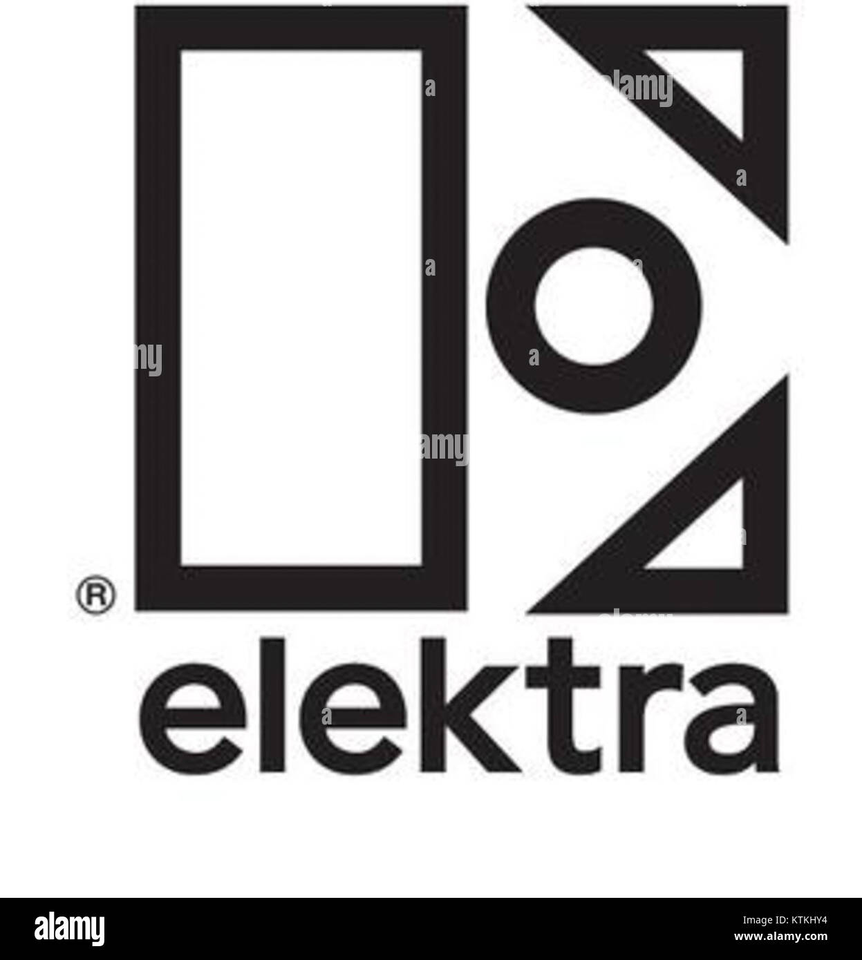 Elektra Records logo 2013 Stock Photo - Alamy