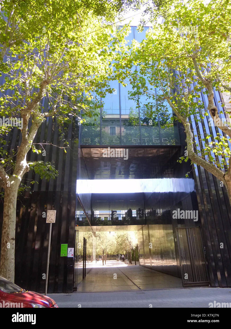 The Biblioteca Sant Antoni - Joan Oliver in Barcelona is a renowned ...