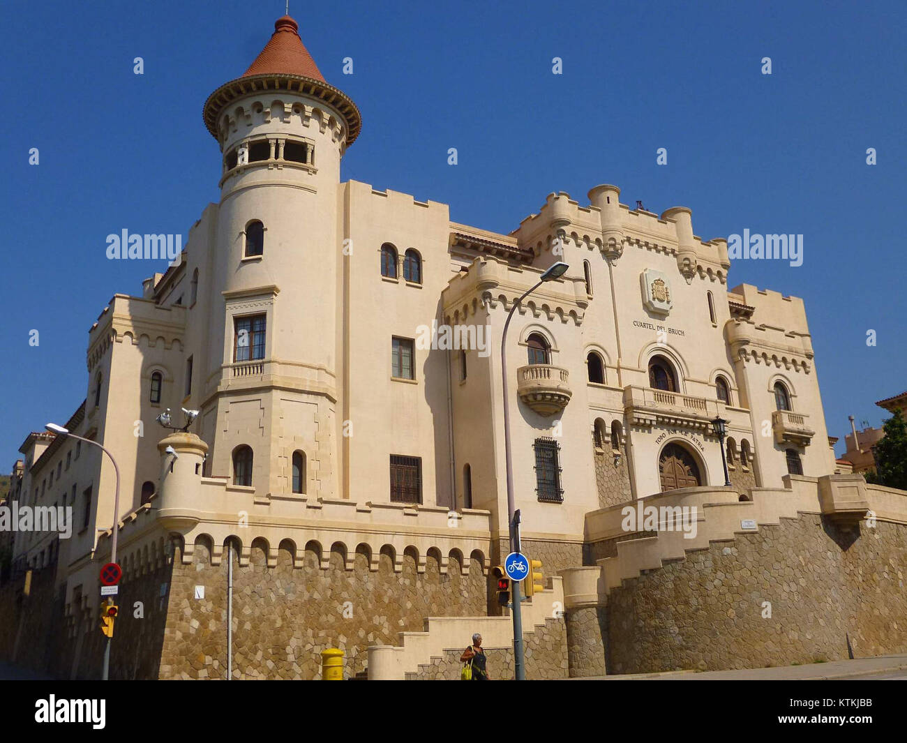 Photograph of Cuartel del Bruch, a historical military barracks in ...