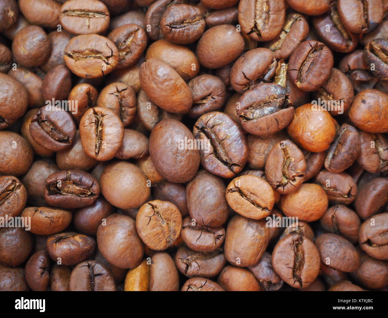 fresh blend of coffee beans Stock Photo - Alamy
