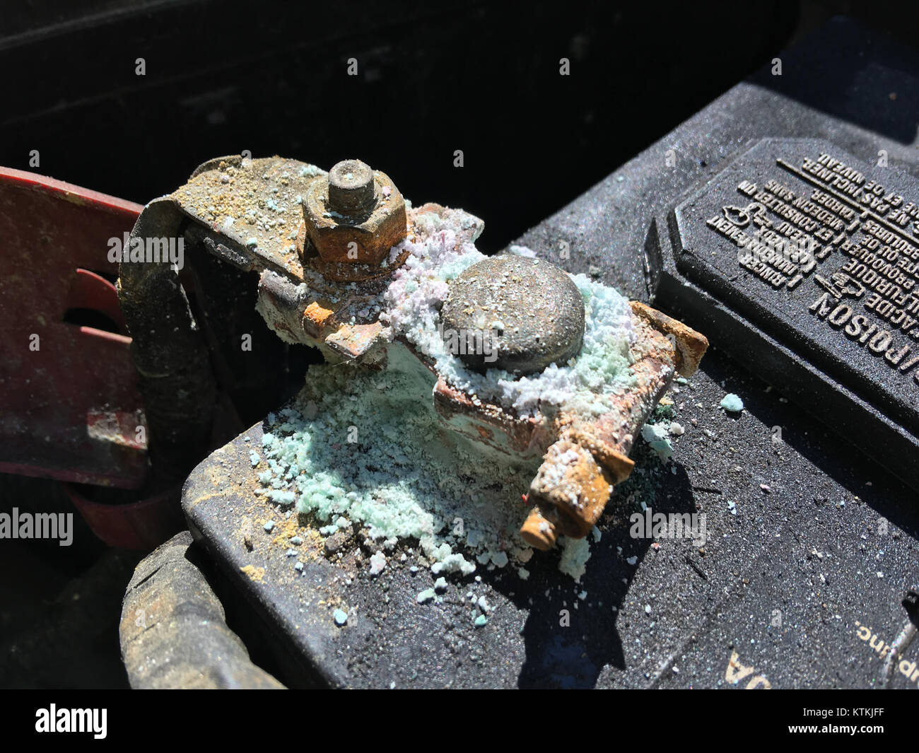 Battery terminal corrosion occurs when the terminals of a battery build ...