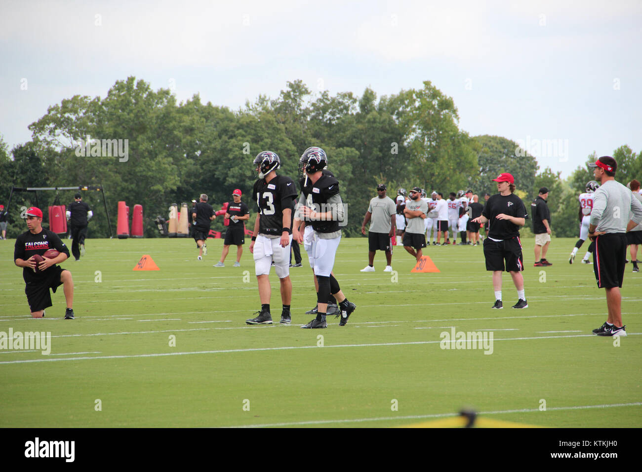 This image from the 2016 Atlanta Falcons training camp features the ...