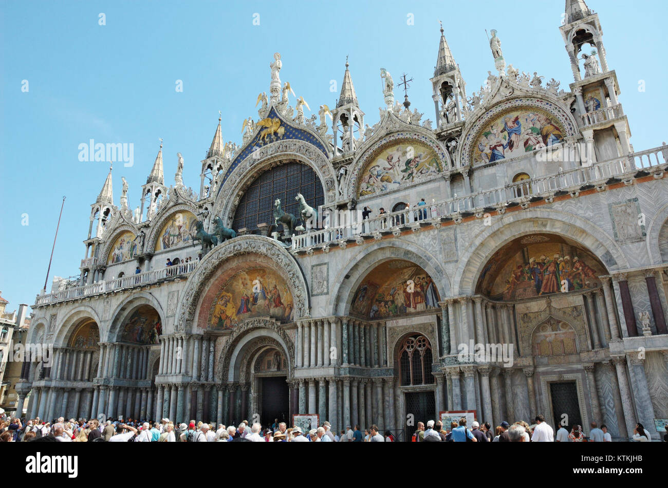 The Basilica di San Marco in Venice is a renowned architectural ...