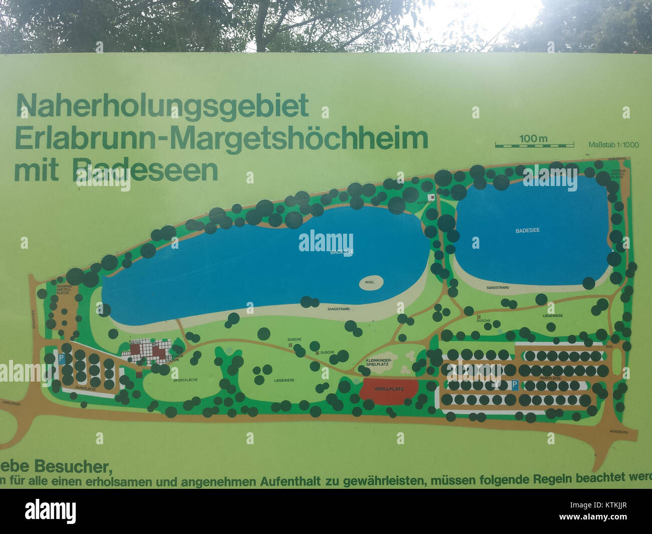 Badesee Erlabrunn is a popular recreational lake located in Erlabrunn ...