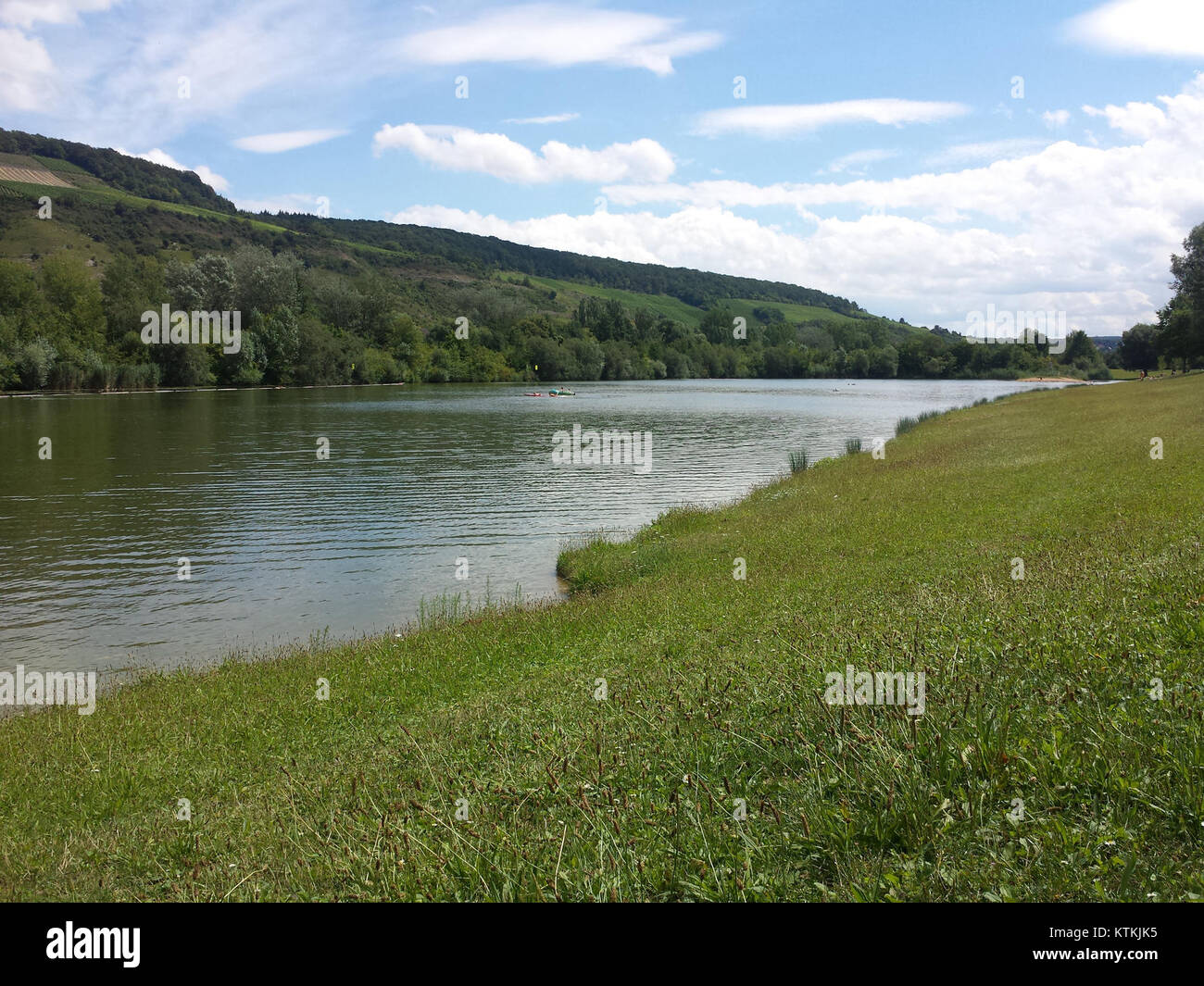 Badesee Erlabrunn 4 Stock Photo - Alamy