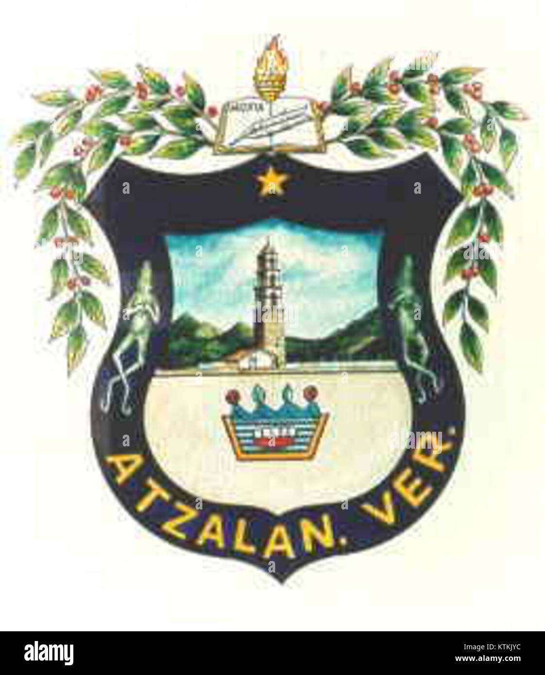 The Escudo Atzalan is the coat of arms of Atzalan, a municipality in ...