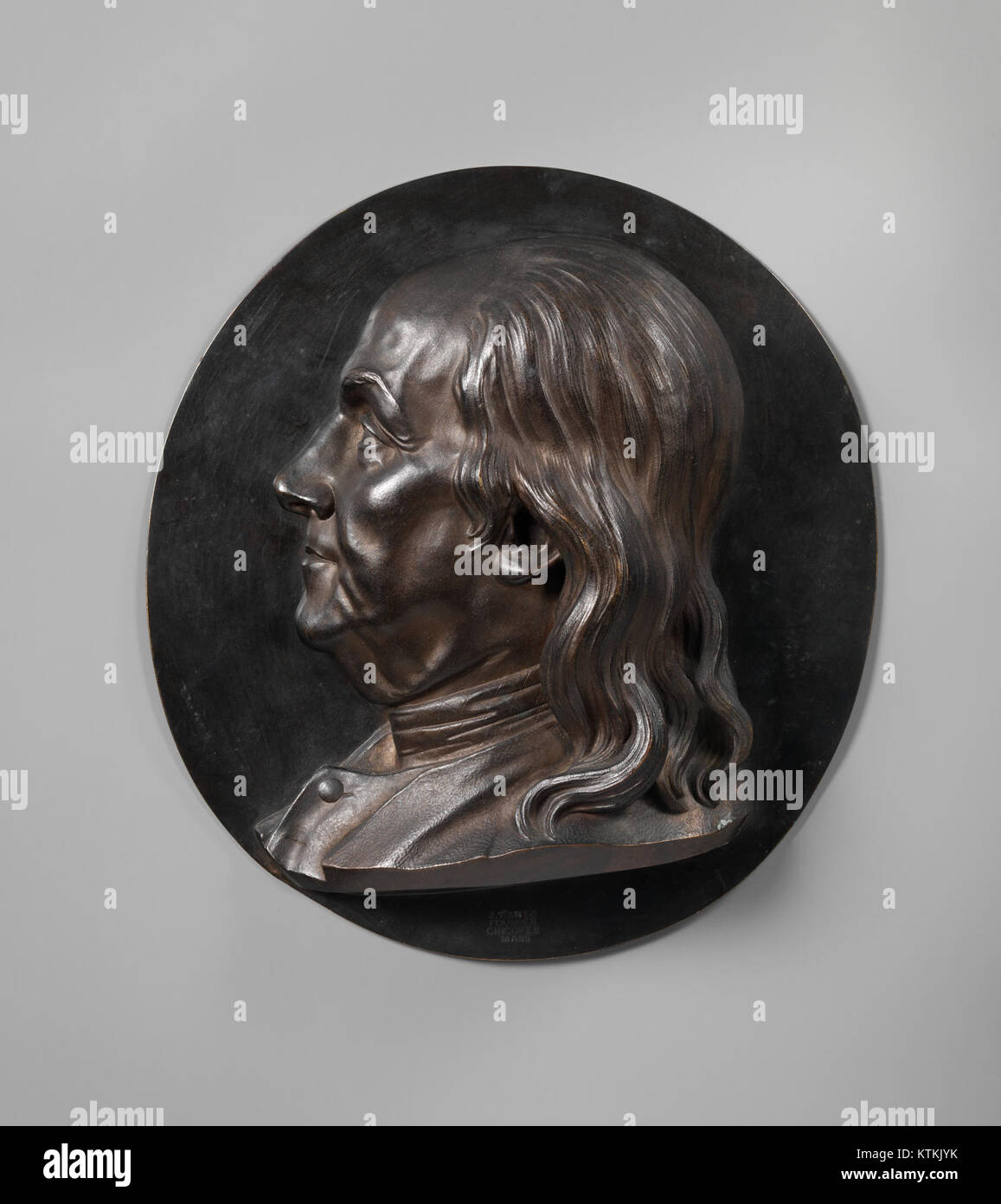 'Benjamin Franklin' is a portrait housed in the Metropolitan Museum of ...