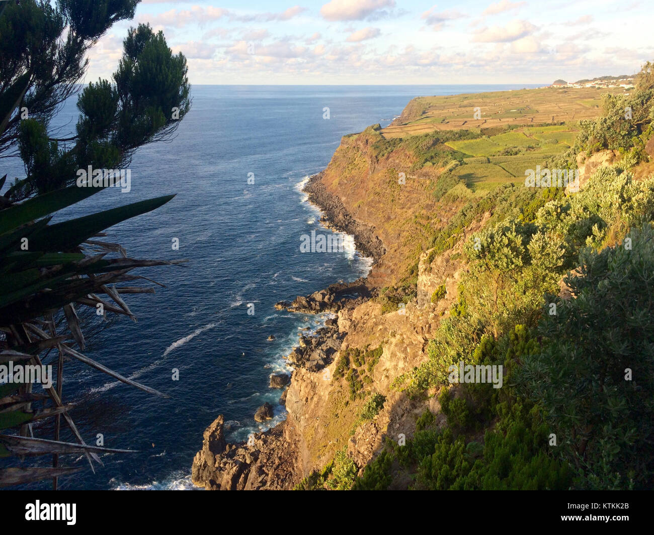 This image captures the expansive view of the Atlantic Ocean from the ...