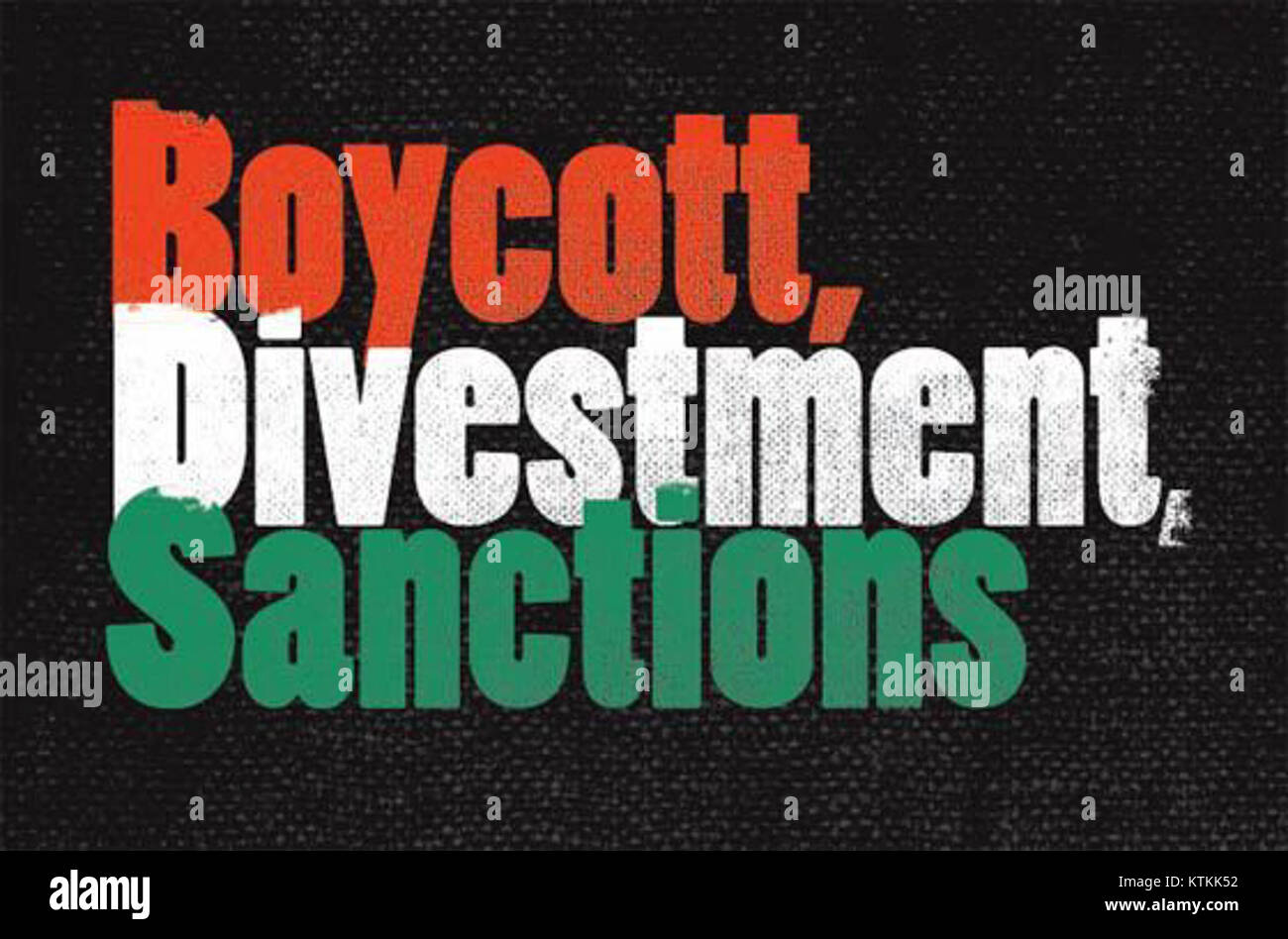 A call for boycott, divestment, and sanctions (BDS) movement, focused ...