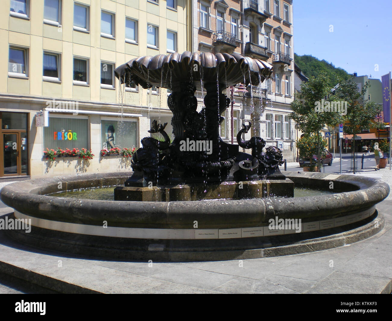 Bad Schandau in Germany is known for its thermal spas and natural ...