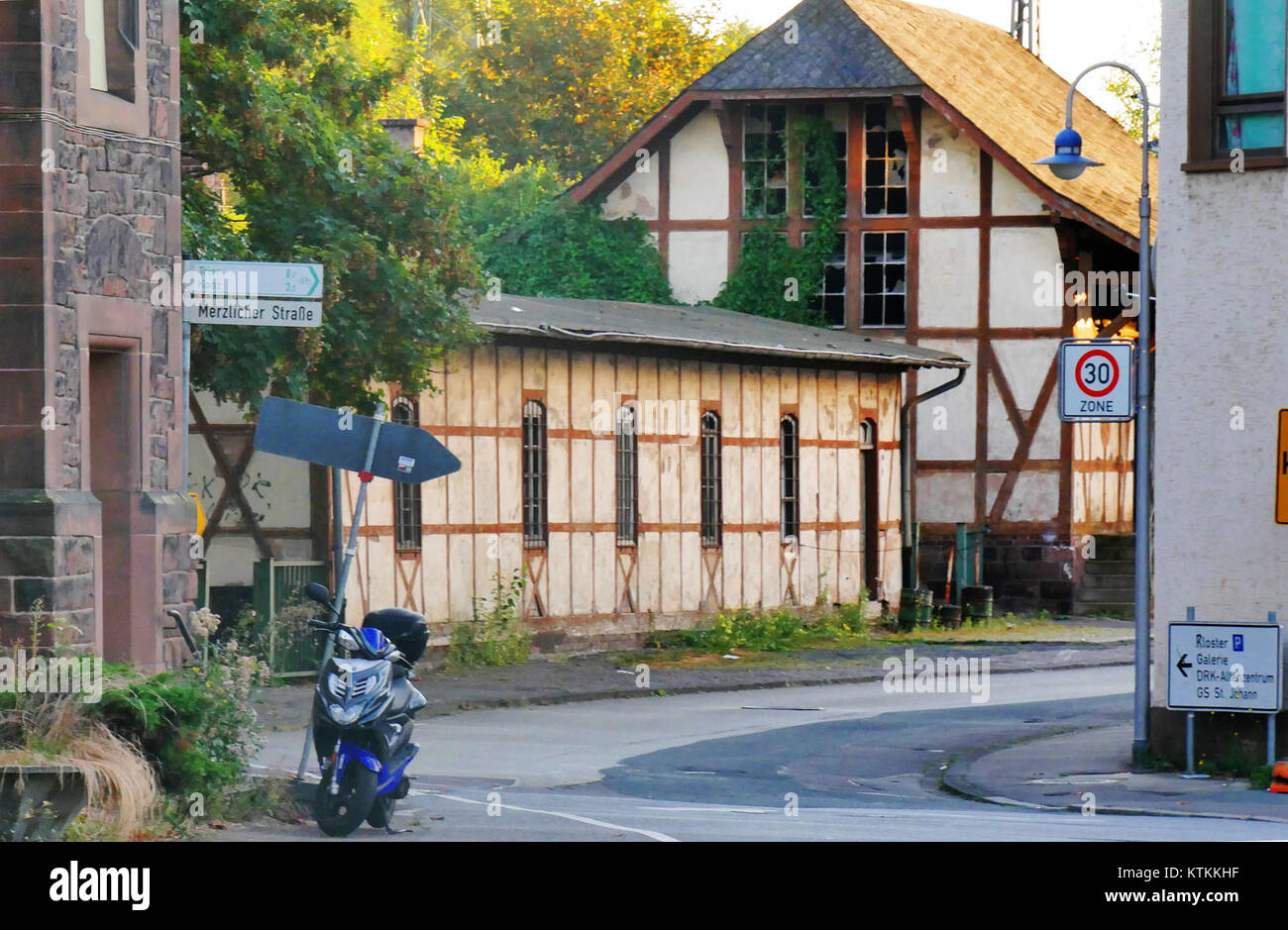 Bahnhof Konz Karthaus, a historical train station located in Konz ...