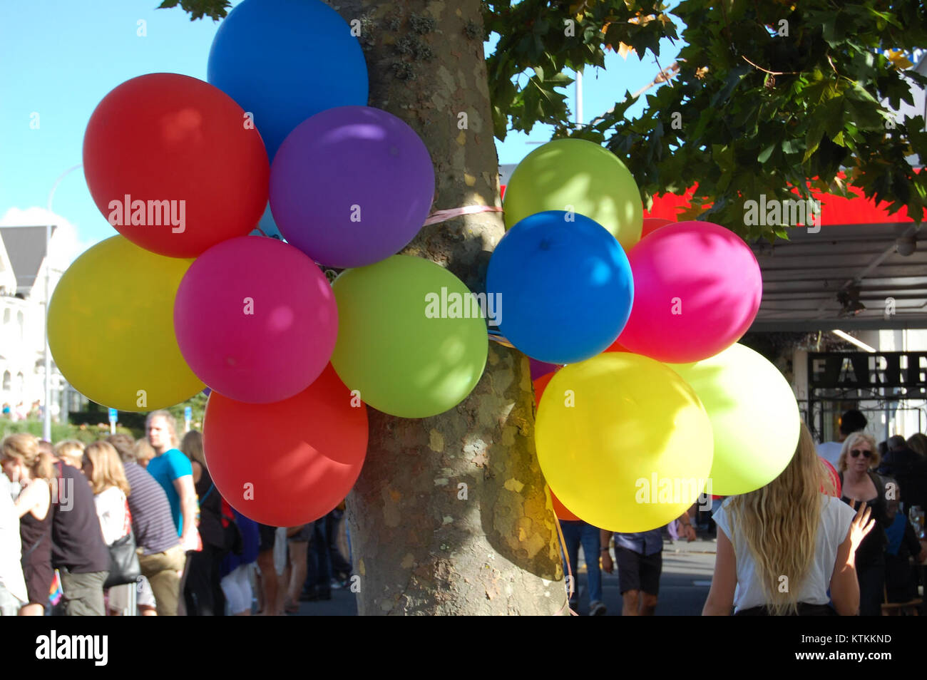 The Auckland Pride Parade 2016 featured a vibrant procession ...