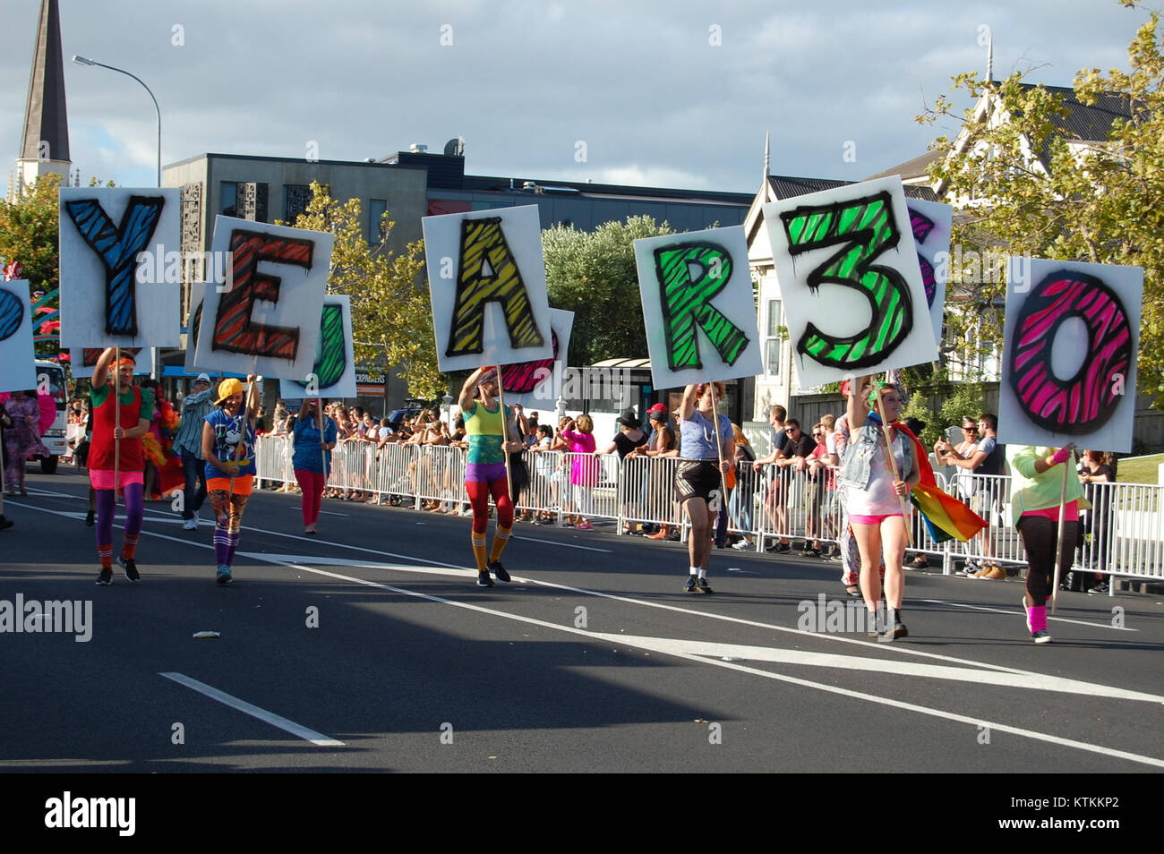 The Auckland Pride Parade of 2016 was a vibrant celebration of the ...