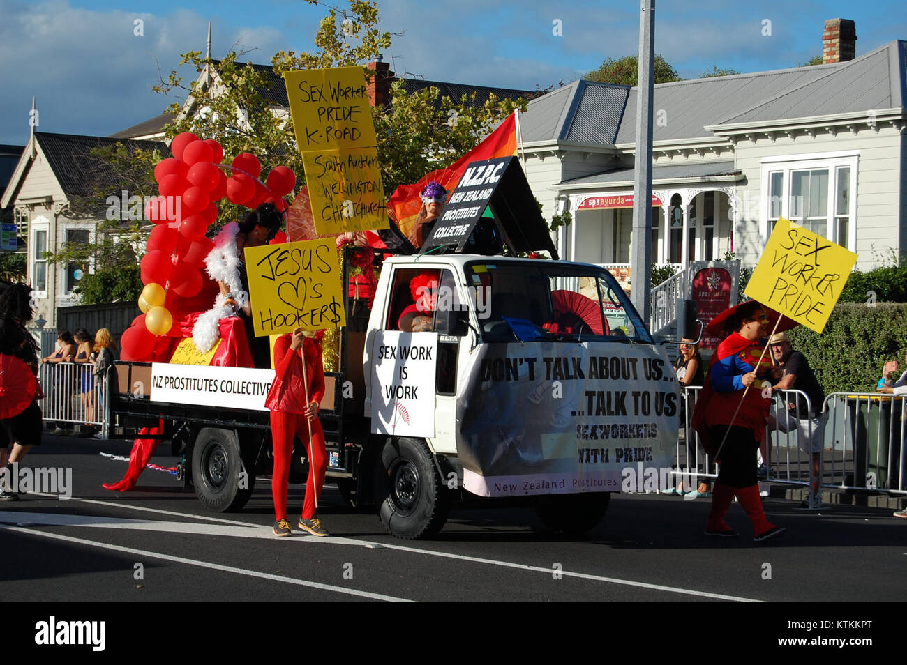 The Auckland Pride Parade 2016 was a vibrant and colorful event ...