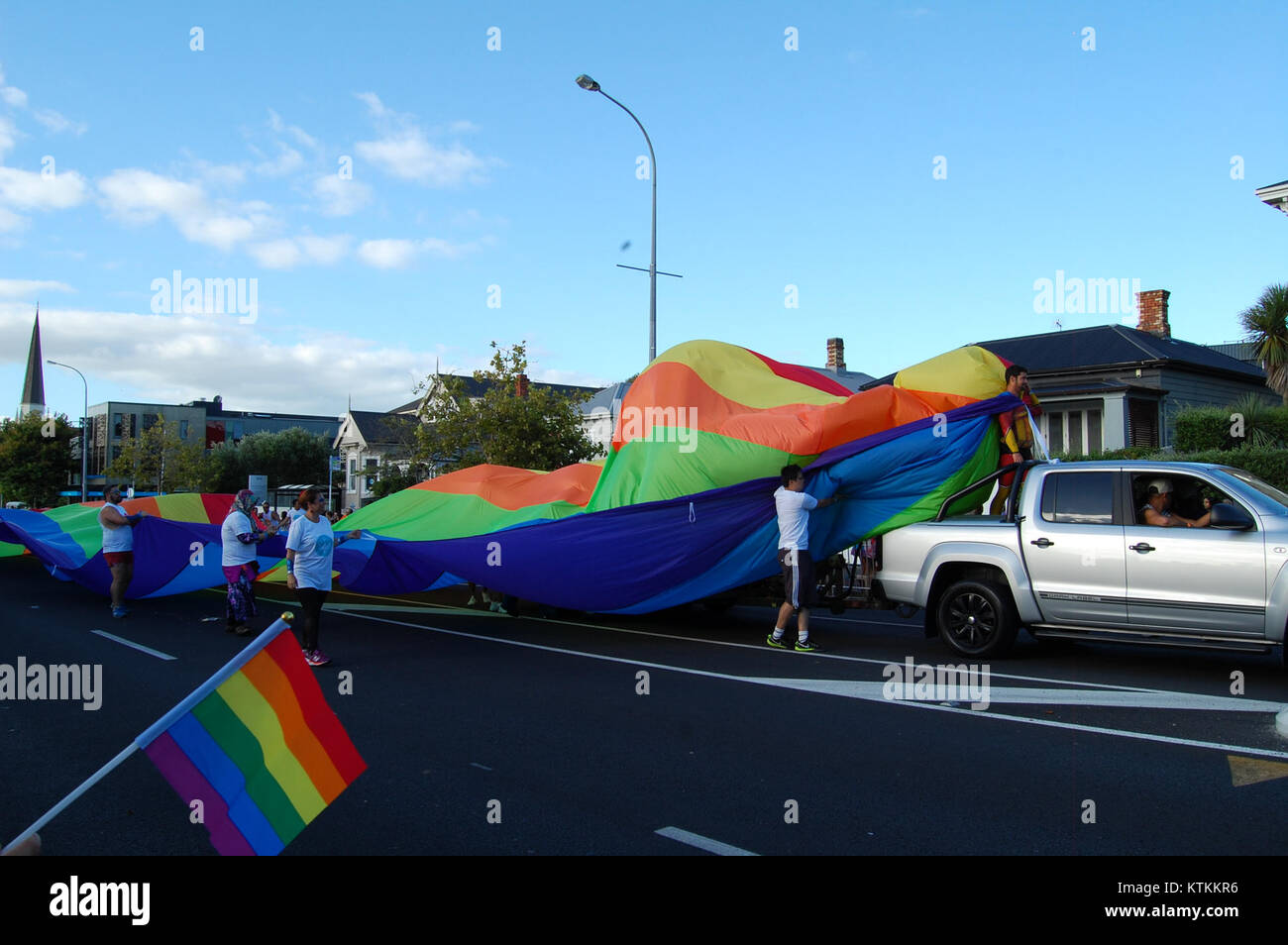 The Auckland Pride Parade 2016 was a vibrant celebration of LGBTQ+ ...