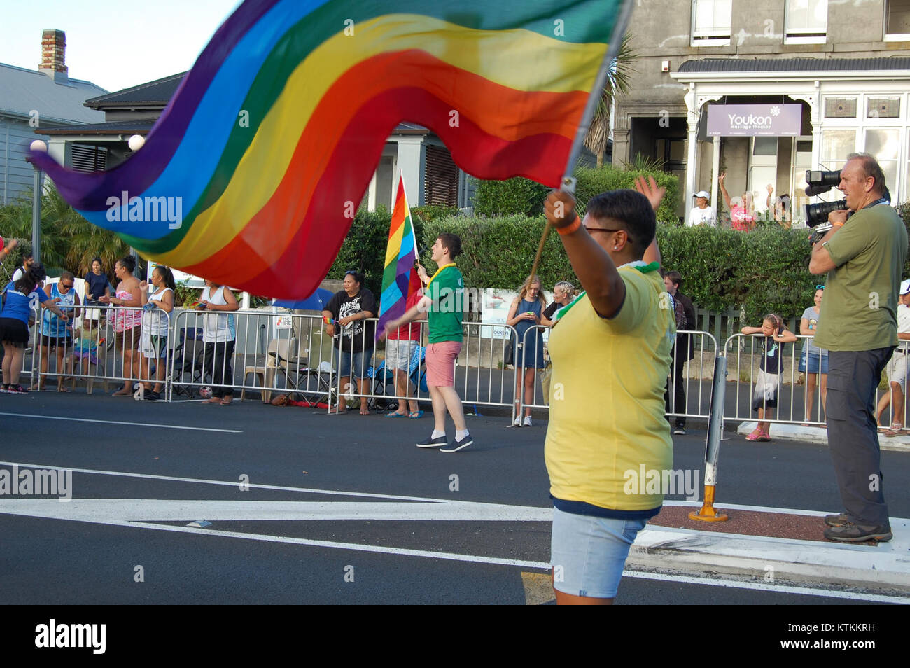 The Auckland Pride Parade 2016, held on February 25, celebrated the ...