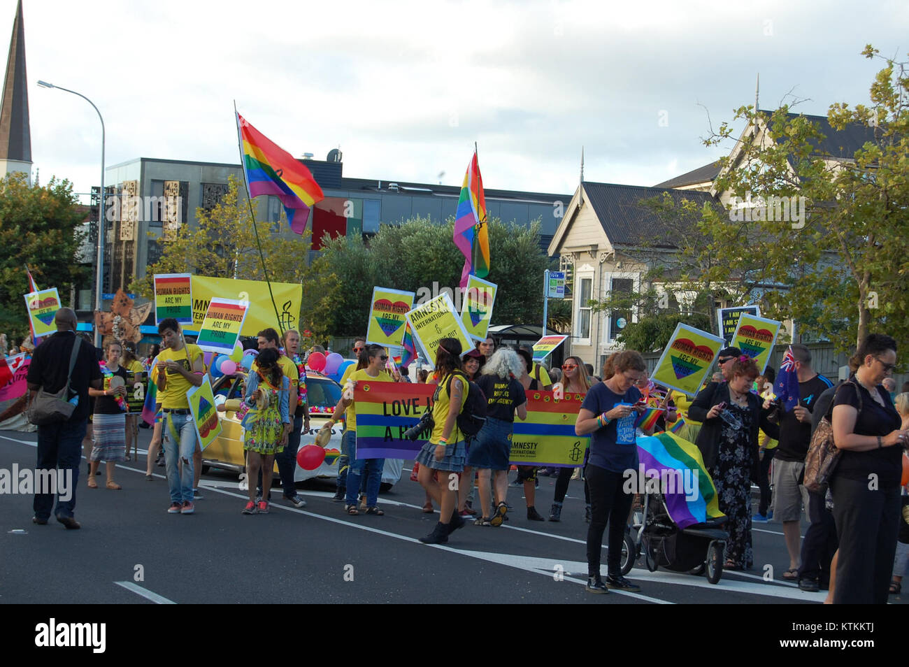 The 2016 Auckland Pride Parade celebrated LGBTQ+ diversity and ...