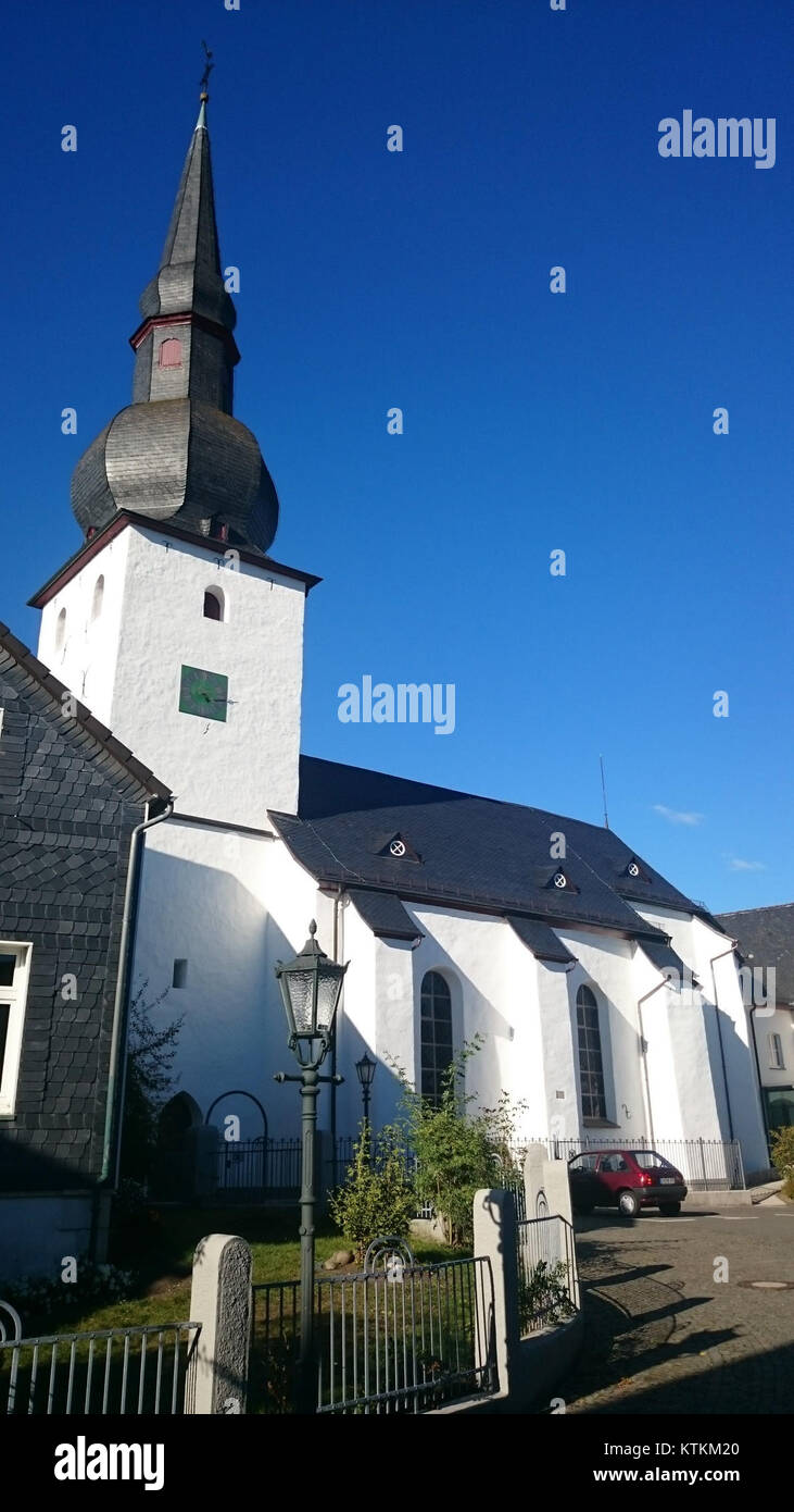 Bergneustadt kirche 2016 Stock Photo - Alamy