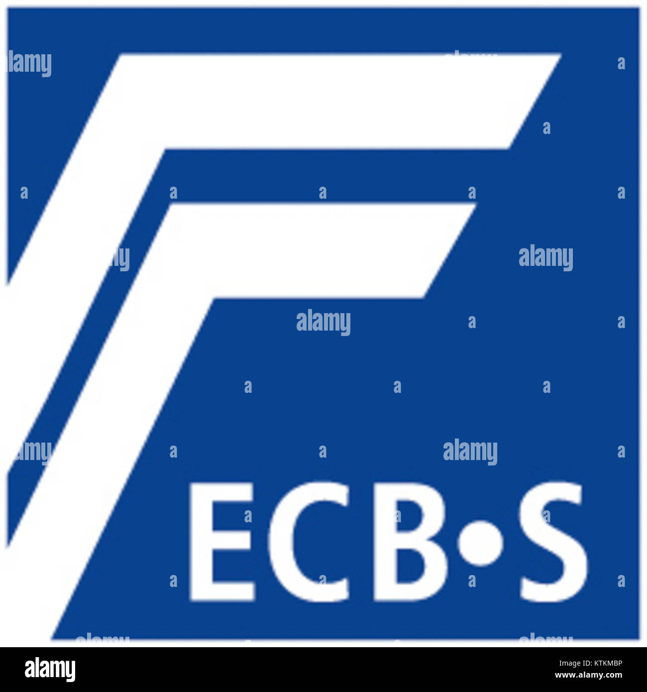 The European Central Bank (ECB) logo represents the official symbol of ...