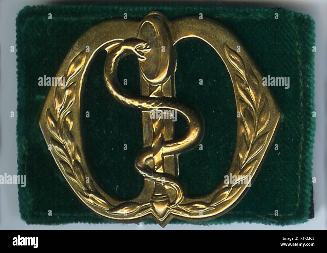 Baretembleem Officieren van Gezondheid refers to the distinctive ...