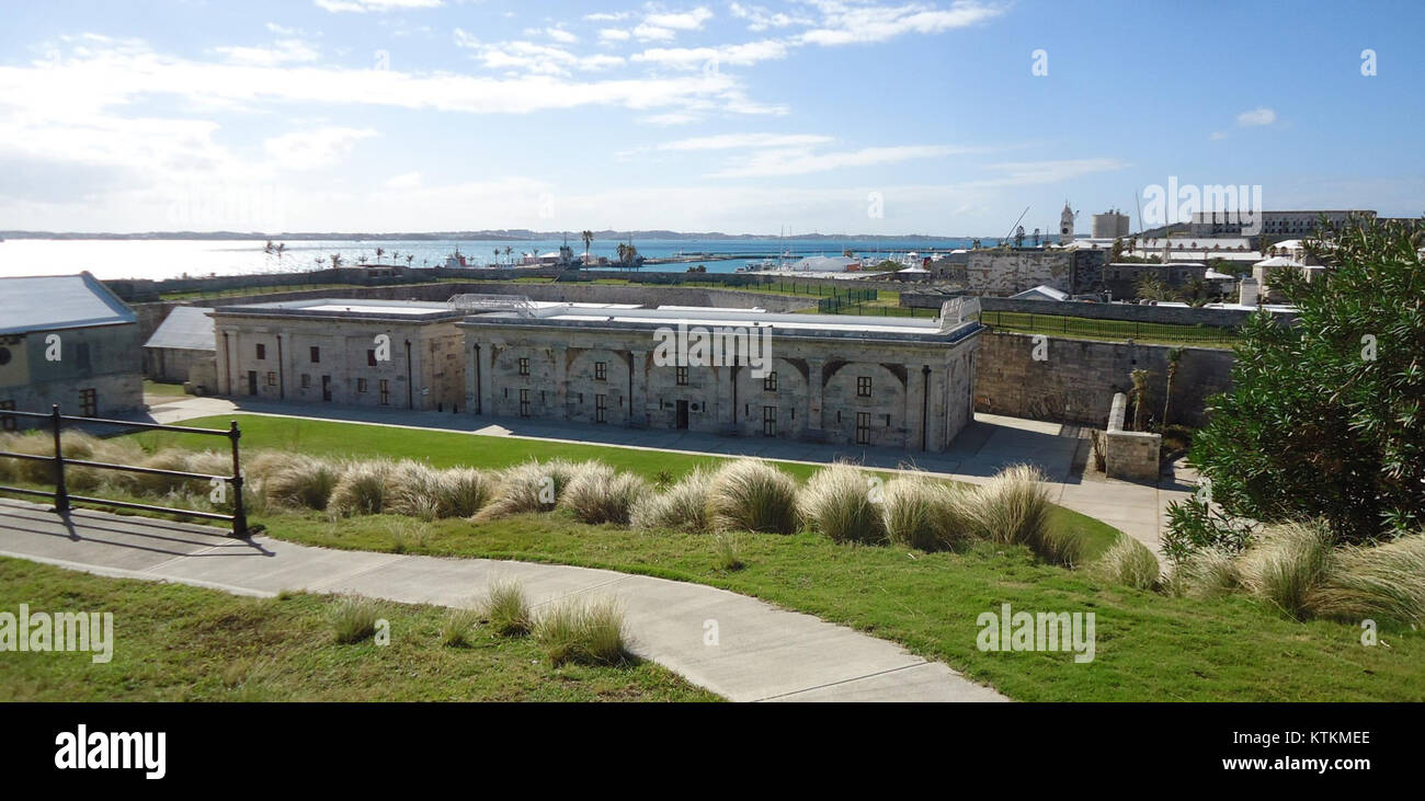 This image of Bermuda, a British Overseas Territory, offers a view of ...