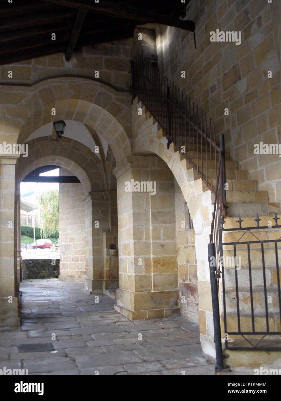Iglesia de San Juan Evangelista in Berriz, Spain, is an important ...