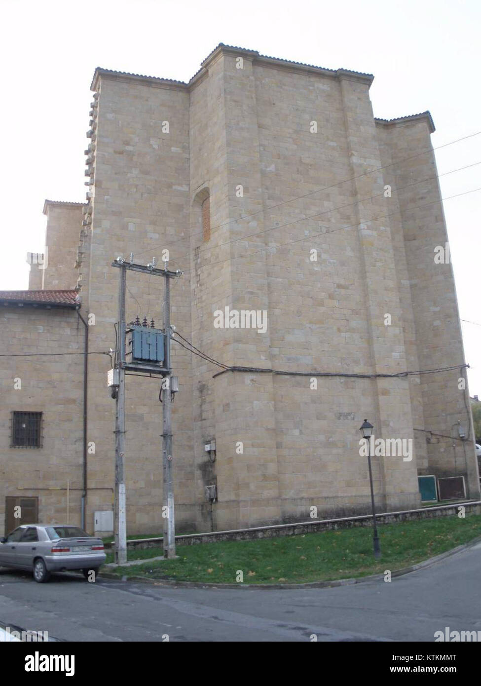 The Iglesia de San Juan Evangelista in Berriz, Spain, is a historic ...