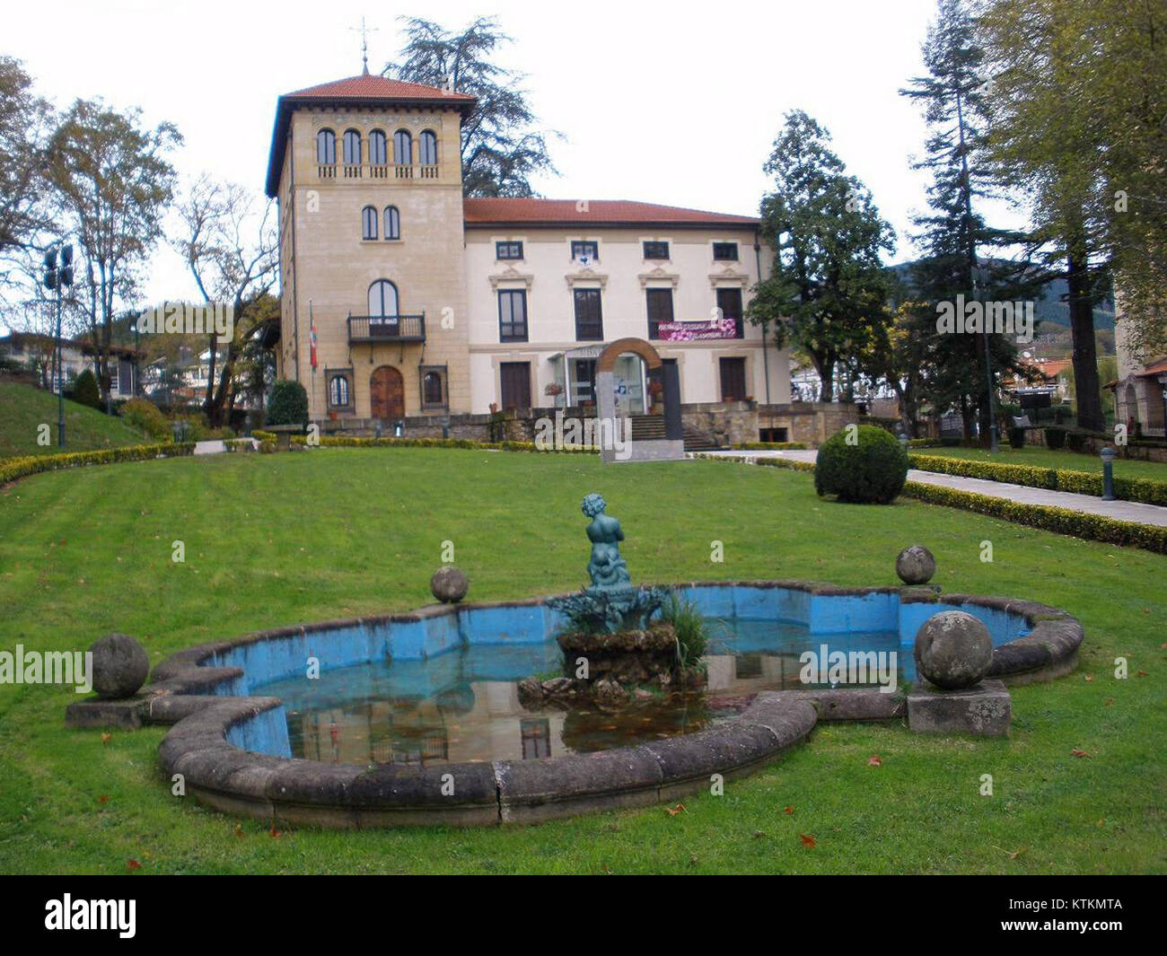 The Berriz Ayuntamiento refers to the town hall or municipal building ...