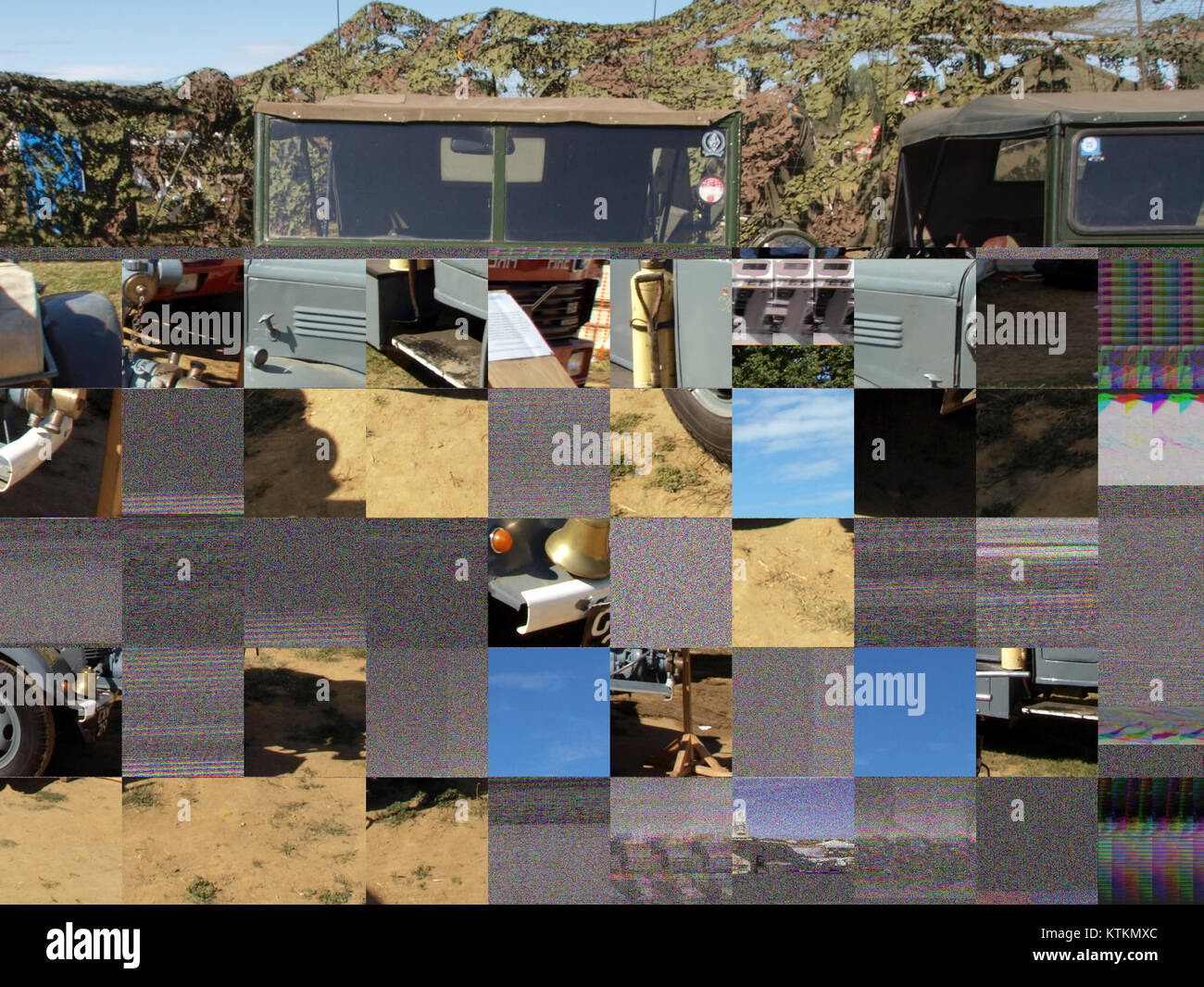 The Austin Champ, with the registration number 'NUJ 452G', is a British ...