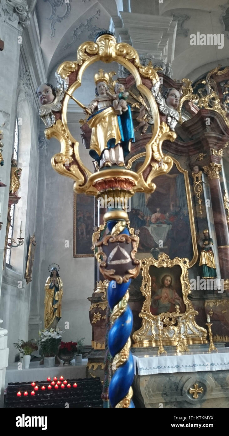 The Berching Zunftstange, or guild pole, is a traditional symbol of the ...