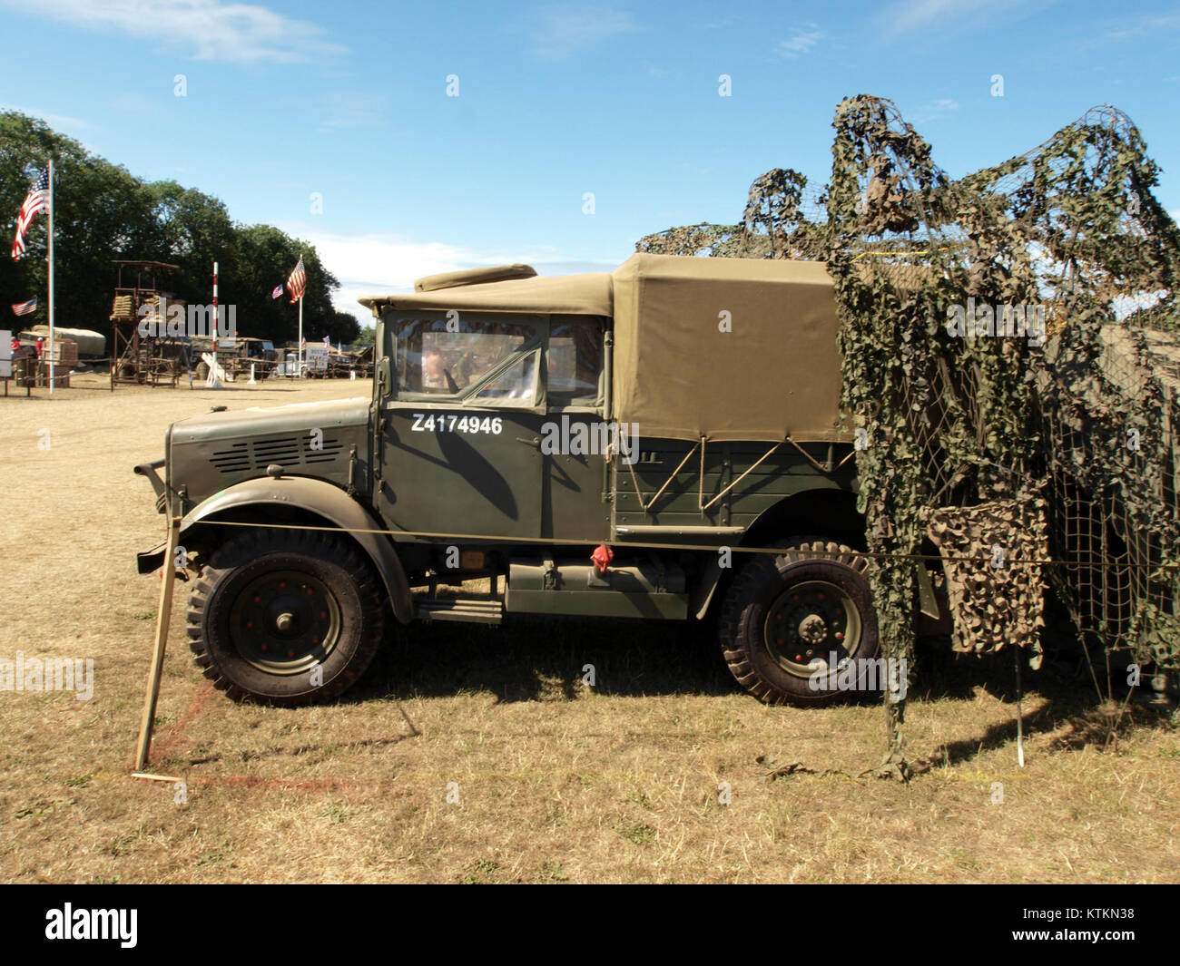 The Bedford 15cwt MWD is a military vehicle known for its use during World War II. The vehicle ...