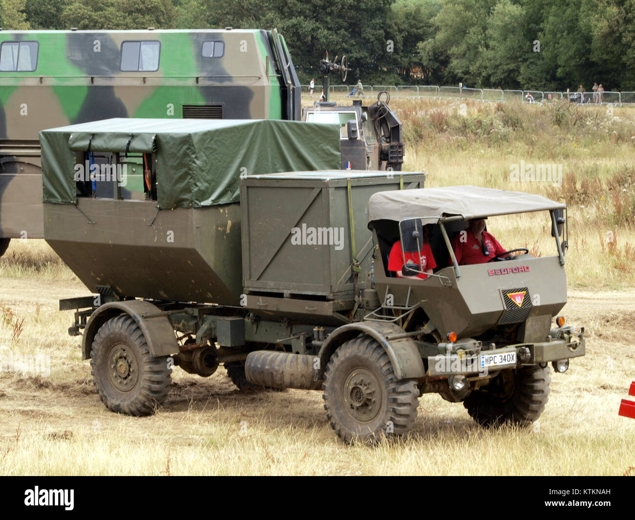 The Bedford MJ mine protection vehicle is designed to provide safety ...
