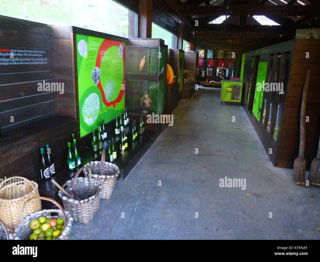 Astigarraga Sagardoetxea, the Basque Cider Museum, located in the town ...