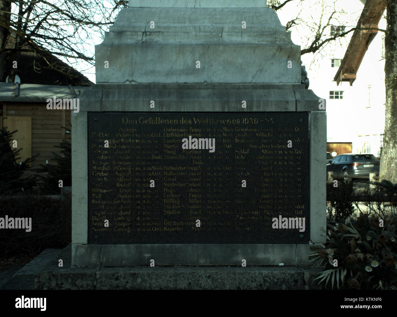The Aying Kriegerdenkmal is a war memorial located in Aying, Germany ...