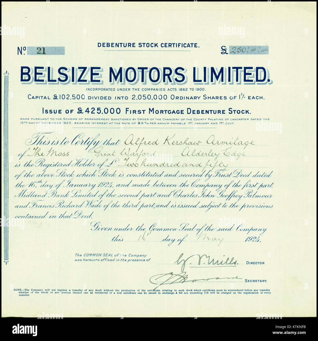 Belsize motors hi-res stock photography and images - Alamy