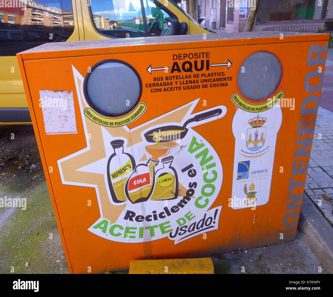 Benavente, a town in Spain, has implemented urban waste recycling ...