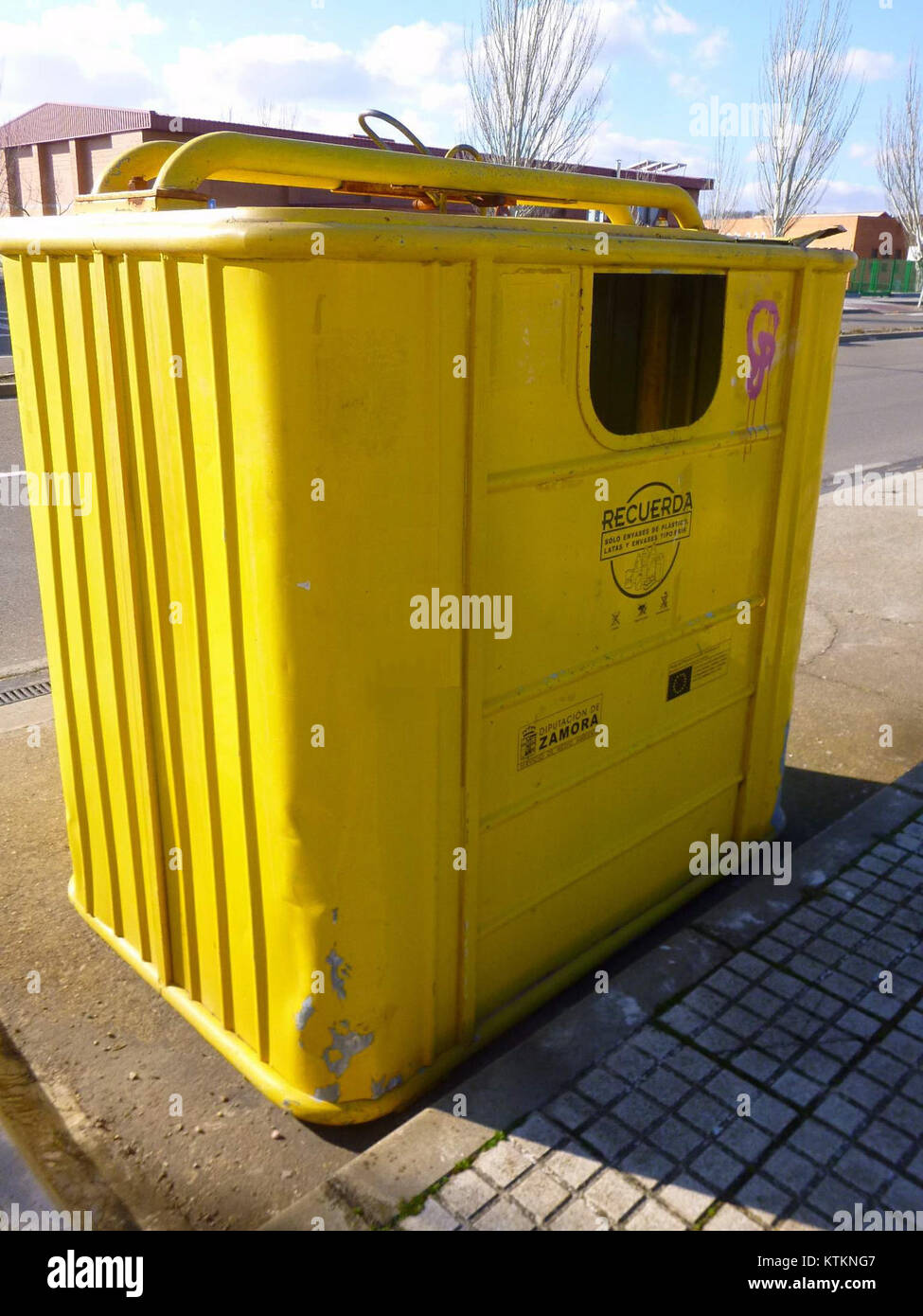 Benavente, Spain, focuses on urban waste recycling, showcasing the city ...