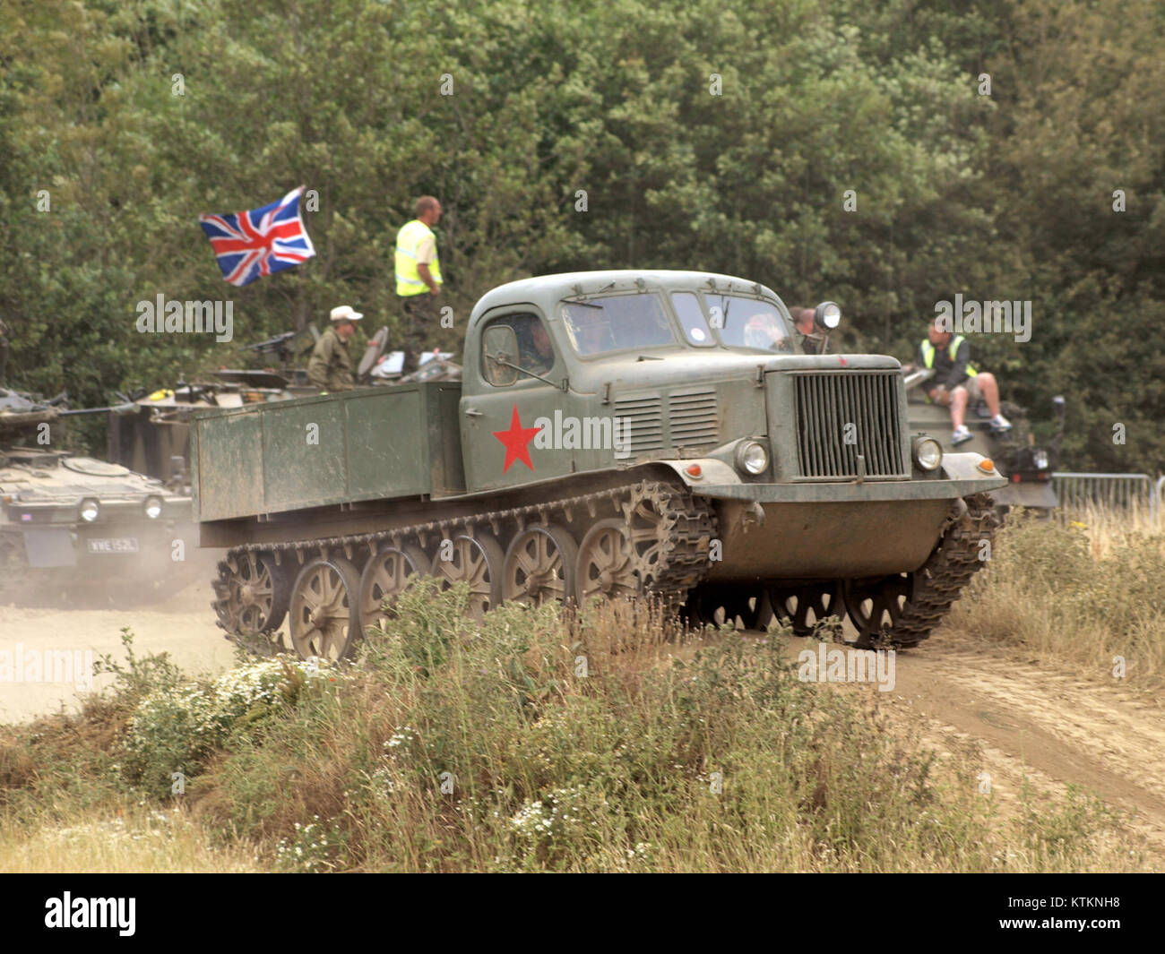 ATLM Gun Tractor is a heavy-duty vehicle used in military and ...