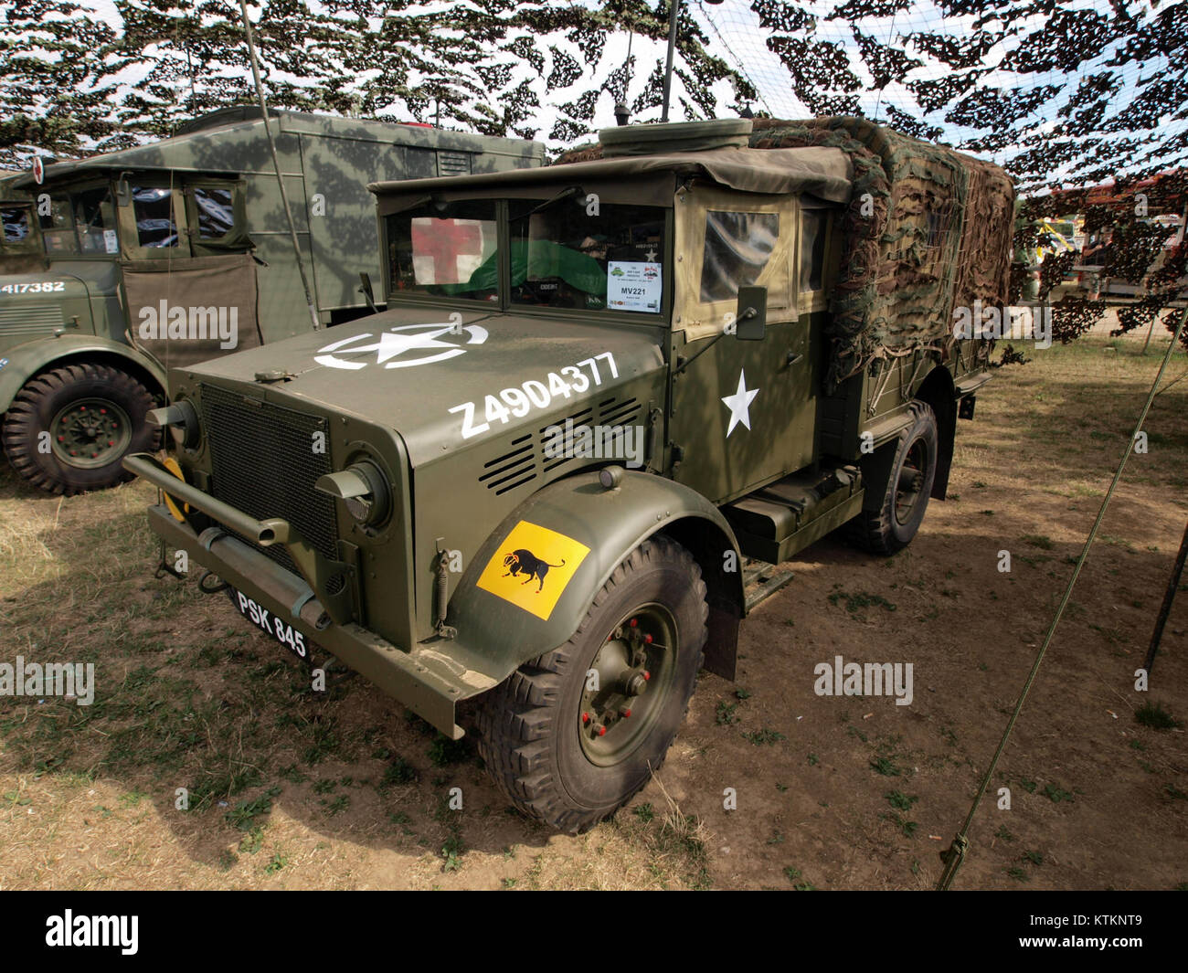 The Bedford MW, identified by serial number Z4904377, is a model of ...