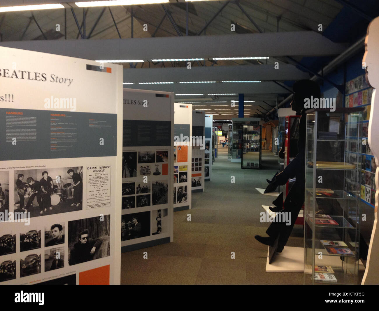 A view from the Beatles Museum in Alkmaar, Netherlands, showcasing ...
