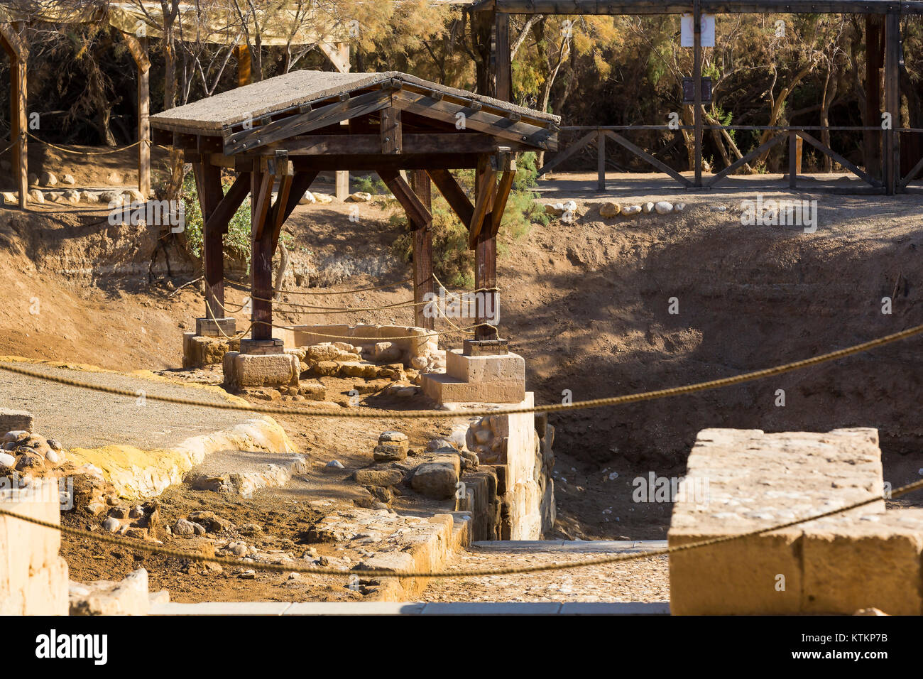 BETHABARA, JORDAN - JANUARY - 11, 2017: Church of John the Baptist in ...