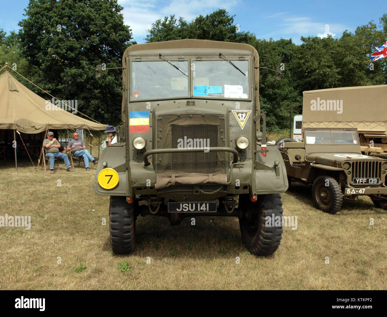 The Bedford QL was a British military truck used during World War II. It was known for its ...