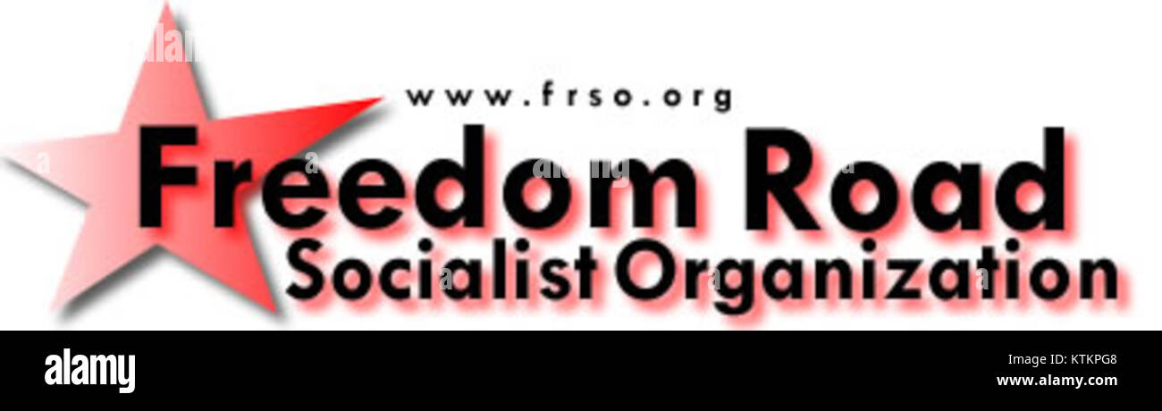The logo of the Freedom Road Socialist Organization, a political ...