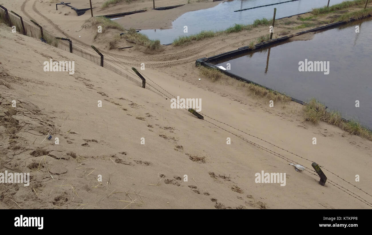 Photograph of the abandoned Baglan Bay power plant, capturing the site ...